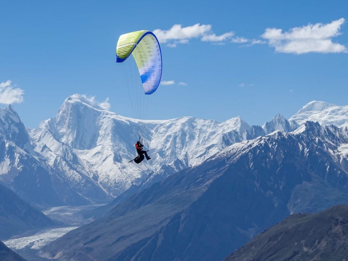 Paragliding in North Pakistan –Over Majestic Mountain Landscapes